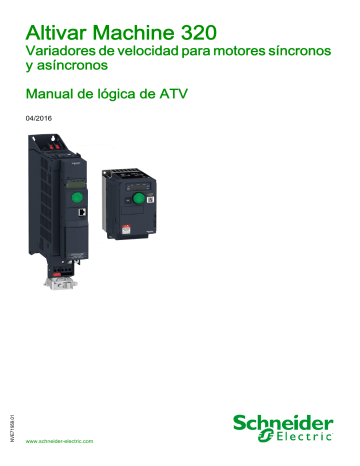 Schneider Electric ATV320 Guía del usuario | Manualzz