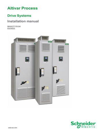 Schneider Electric Altivar Process Drive Systems Installation Manual ...