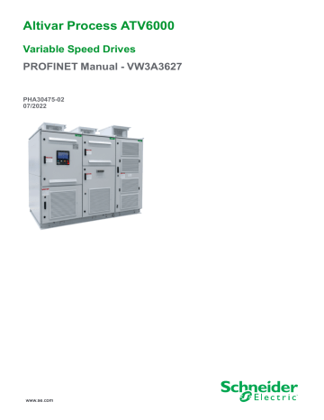Schneider Electric ATV6000 PROFINET User Guide | Manualzz