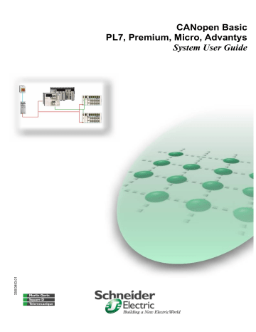 Schneider Electric CANopen Basics System user guide | Manualzz