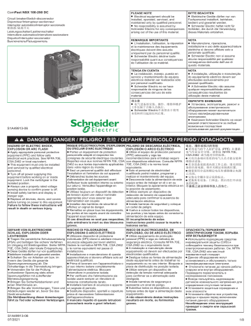 Schneider Electric ComPact NSX100-250 DC circuit breaker/switch ...