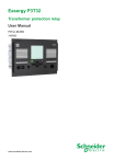 Easergy P3T32 Transformer Protection Relay User Manual + AI Chat | Manualzz