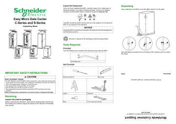Schneider Electric Easy Micro Data Center User Guide | Manualzz