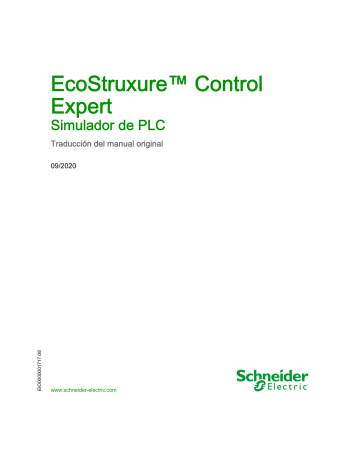 Schneider Electric EcoStruxure™ Control Expert - Simulador de PLC Guía ...