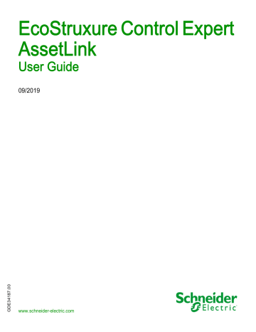 Schneider Electric EcoStruxure Control Expert User Guide | Manualzz