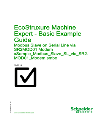 Schneider Electric EcoStruxure Machine Expert User Guide | Manualzz
