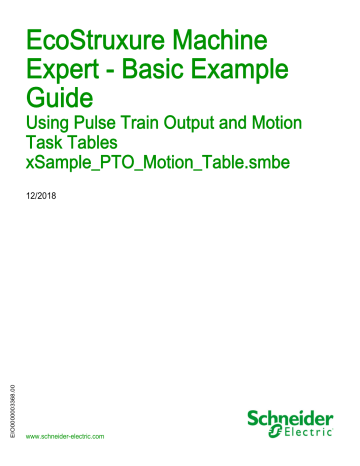 Schneider Electric EcoStruxure Machine Expert User Guide | Manualzz