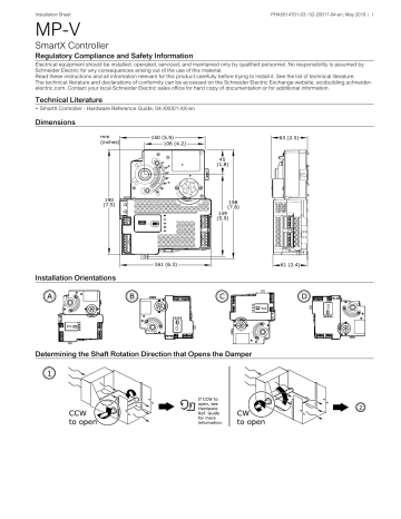 Schneider Electric SmartX IP Controller MP-V User Guide | Manualzz