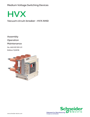 Schneider Electric HVX 12-24kV User Guide | Manualzz