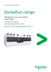 Schneider Electric GenieEvo Instruction Sheet | Manualzz