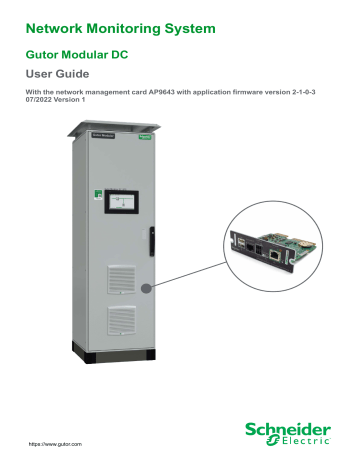 Schneider Electric Gutor Modular User Guide | Manualzz