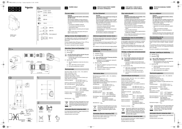 Schneider Electric Acti 9- IC2000 Indoor Twilight Switch Istruzioni per ...