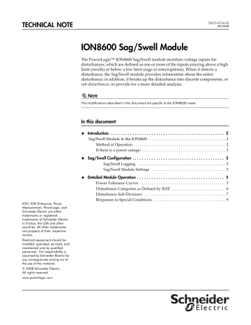 Schneider Electric ION8600 User Guide | Manualzz