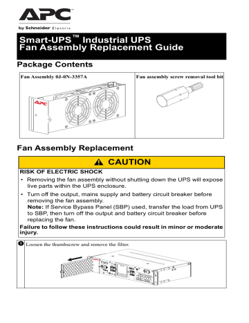Schneider Electric Industrial UPS User Guide | Manualzz