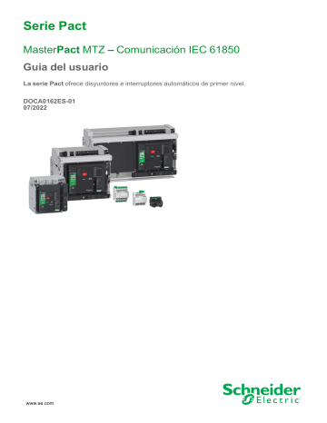 Schneider Electric MasterPact MTZ Guía del usuario | Manualzz