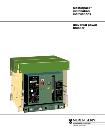 Schneider Electric Masterpact M Instruction | Manualzz