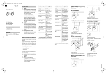 Schneider Electric Relay switch insert Benutzerhandbuch | Manualzz