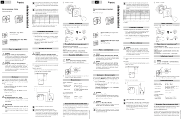 Schneider Electric Dimmer insert Mode d'emploi | Manualzz
