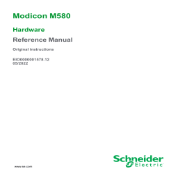 Schneider Electric Modicon M580 - User manual, System Planning Guide ...