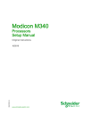 Schneider Electric Modicon M340 User Guide | Manualzz