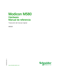 Schneider Electric Modicon M580 - User manual, System Planning Guide ...