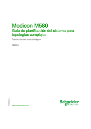 Schneider Electric Modicon M580 - User manual, System Planning Guide ...