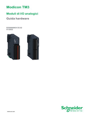 Schneider Electric Modicon TM3 Guida utente | Manualzz