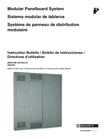 Schneider Electric Modular Panelboard System User Guide | Manualzz