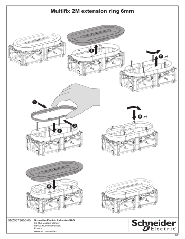 Schneider Electric Multifix Instruction Sheet | Manualzz