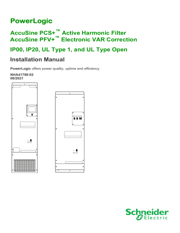 Schneider Electric AccuSine PCS+™ Active Harmonic Filter / AccuSine ...