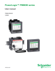 Schneider Electric PM8000 series User Manual | Manualzz