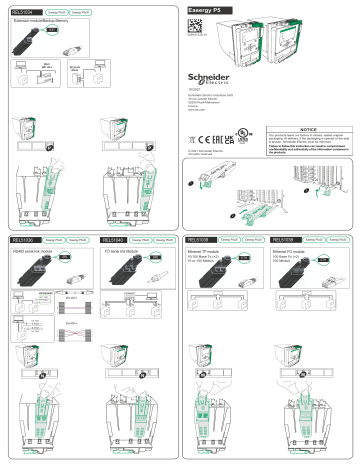 Schneider Electric Easergy P5 Manual de usuario | Manualzz