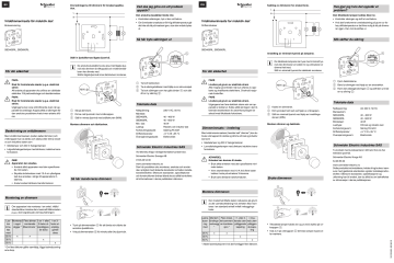 Schneider Electric Rotary dimmer insert User Guide | Manualzz