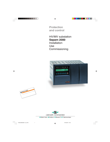 Schneider Electric Sepam 2000 User Guide | Manualzz
