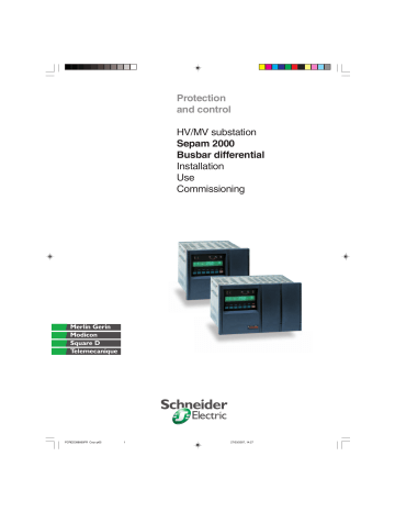 Schneider Electric Sepam 2000 User Guide | Manualzz