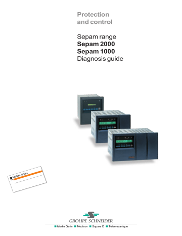 Schneider Electric Sepam 2000 User Guide | Manualzz