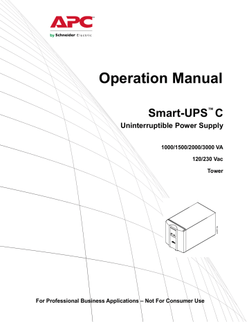 Schneider Electric Smart-UPS User Guide | Manualzz