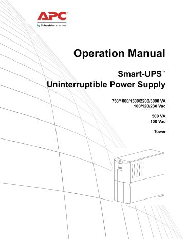 Schneider Electric Smart-UPS User Guide | Manualzz
