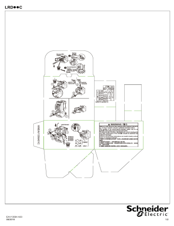 Schneider Electric Tesys LRD01-35C Instruction Sheet | Manualzz