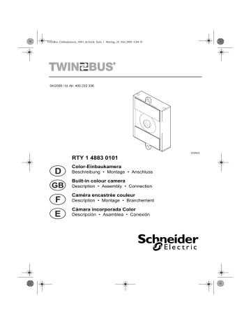 Schneider Electric TWINBUS Mode d'emploi | Manualzz