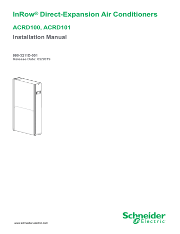 Schneider Electric InRow RD 10kW Air Cooled User Guide | Manualzz