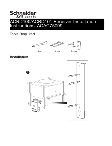 Schneider Electric Receiver User Guide | Manualzz