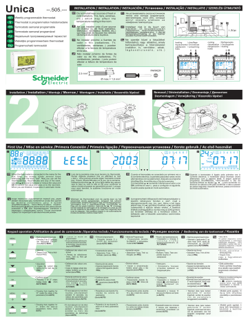 Schneider Electric UNICA Mode d'emploi | Manualzz