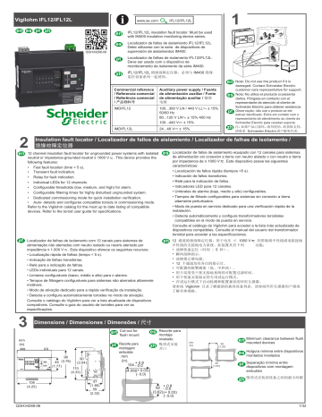 Schneider Electric Vigilohm Instruction Sheet | Manualzz