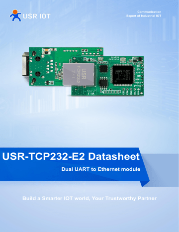 USR IOT USR-TCP232-E2 Datasheet | Manualzz