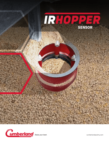 Cumberland IR Hopper Sensor Owner's Manual | Manualzz