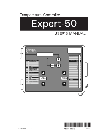Cumberland EXPERT-50 - Temperature Controller User's manual | Manualzz