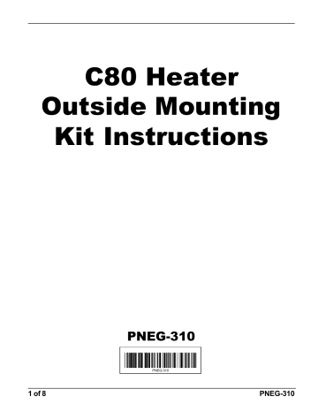 Cumberland Pneg-31 Owner's Manual | Manualzz