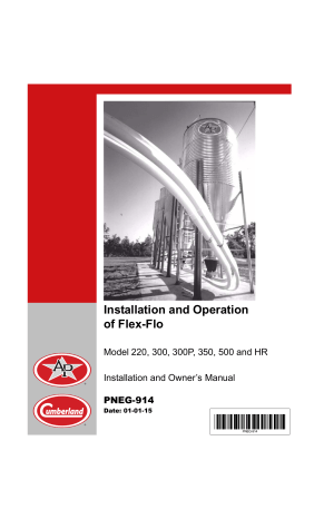 Cumberland PNEG-914 Owner's Manual | Manualzz
