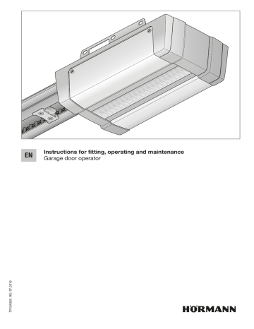 Hörmann Garage Door Operator Instructions | Manualzz